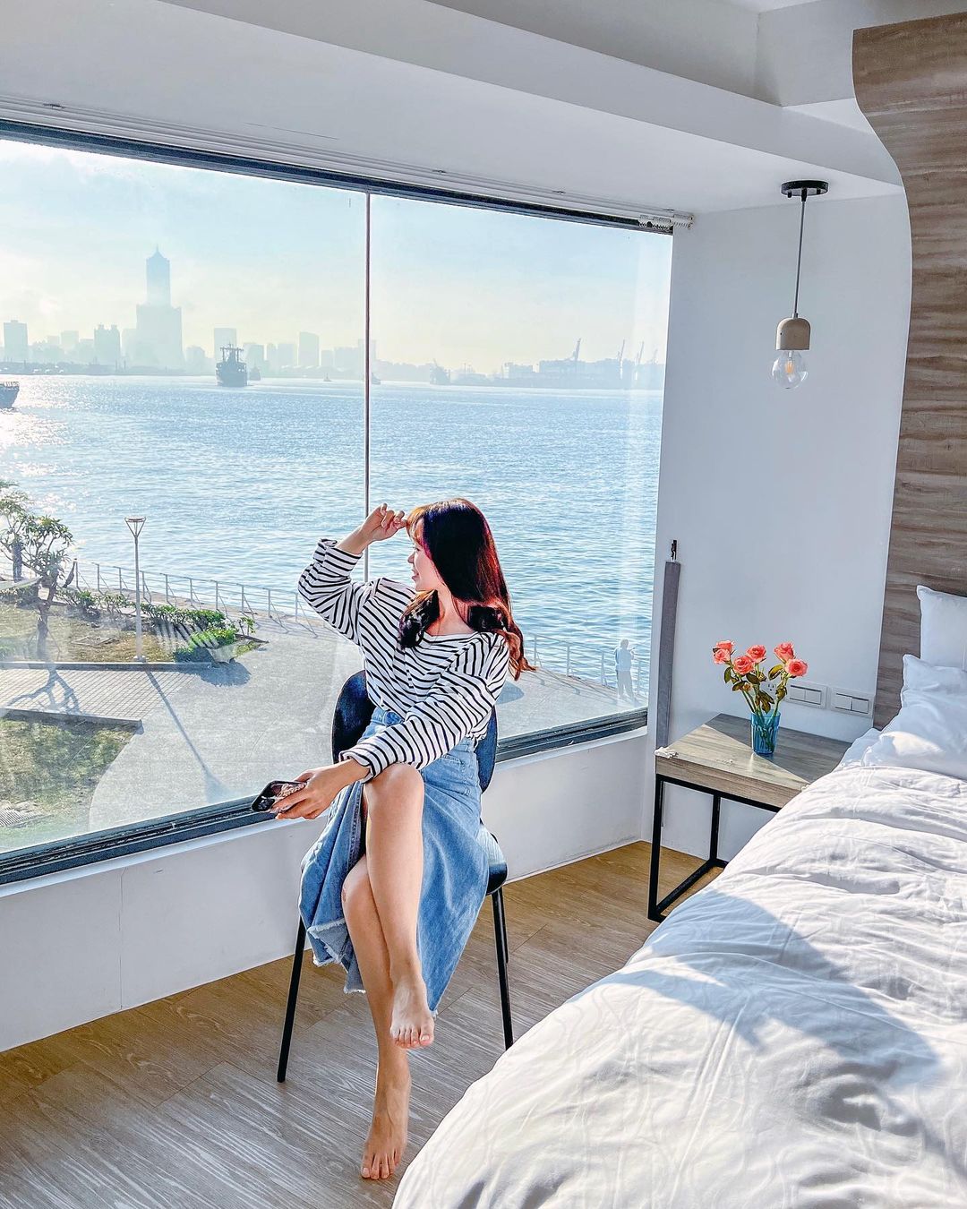 高雄必住！碧港良居 the Harbour 拉開窗就是西子灣港景第一排